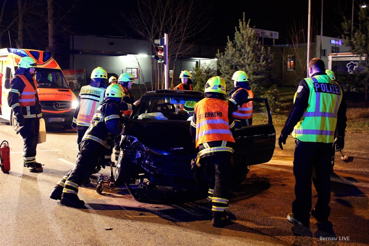 Bernau Unfall Heute